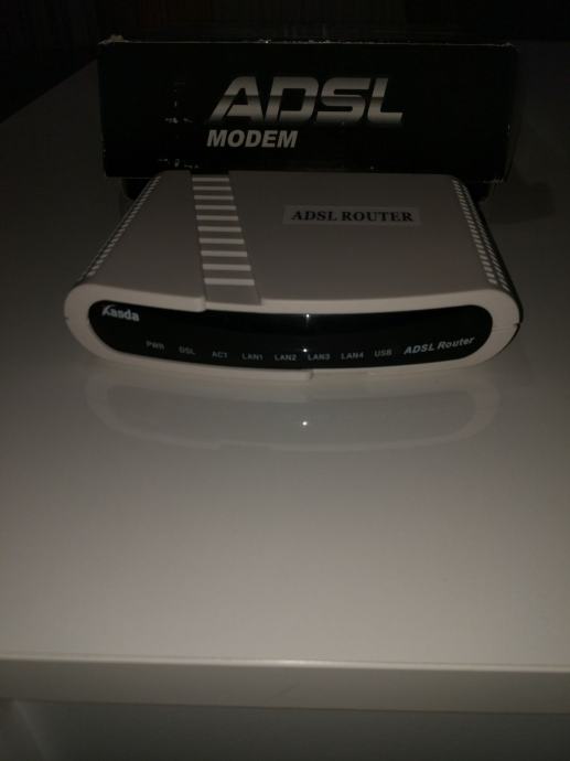 ADSL router