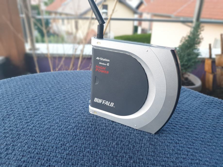 Buffalo AirStation Wireless-G HighPower Router & Access Point