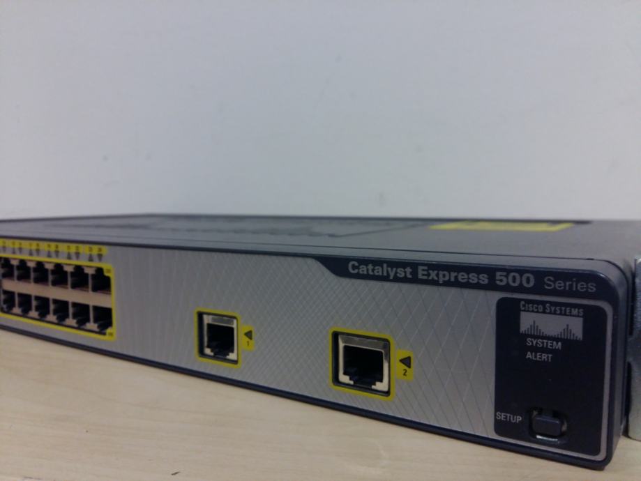 Cisco Catalyst Express 500 series 24 port switch