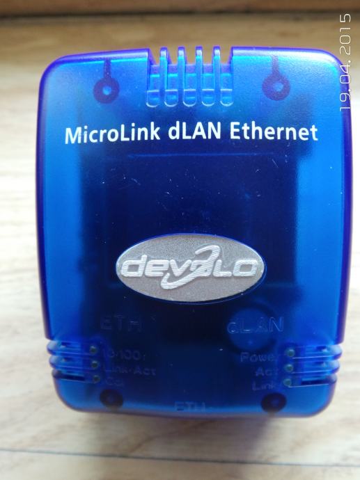Devolo MicroLink dLAN Ethernet, samo isprobani, novo.