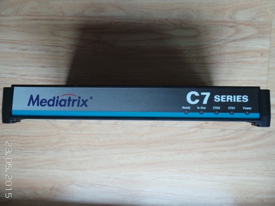 GATEWAY MEDIATRIX C710 (4 FXS), ispravno, očuvano.