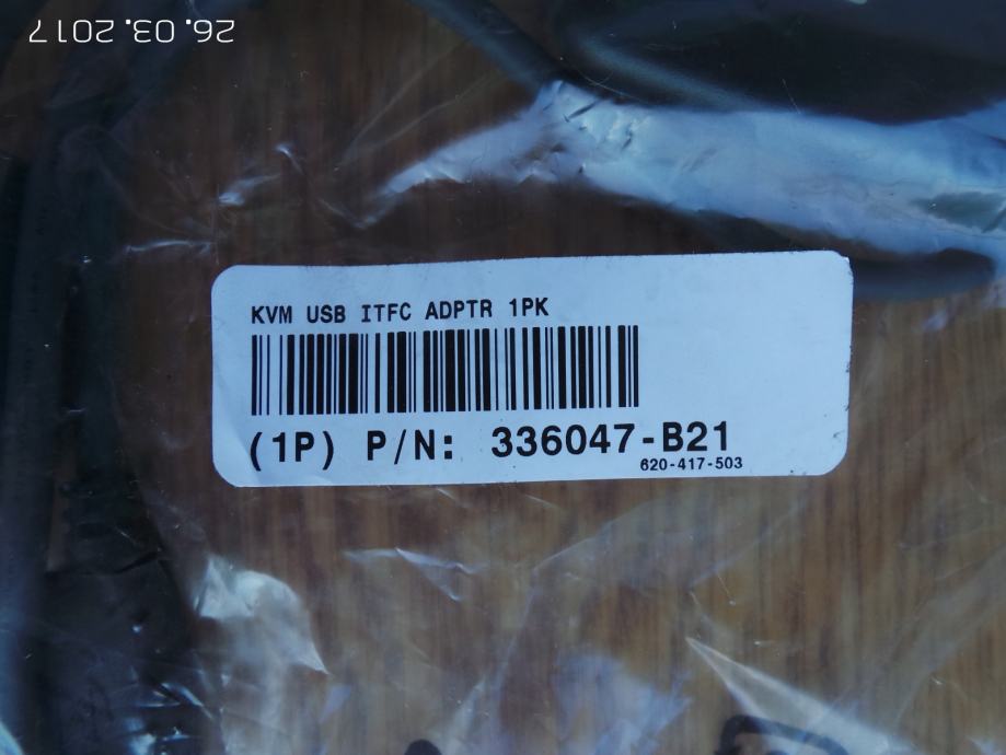 HP USB Virtual Media KVM ITFC Cable Adapter Dongle AF623A.