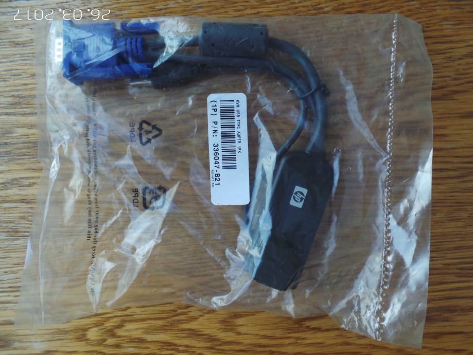 HP USB Virtual Media KVM ITFC Cable Adapter Dongle AF623A.