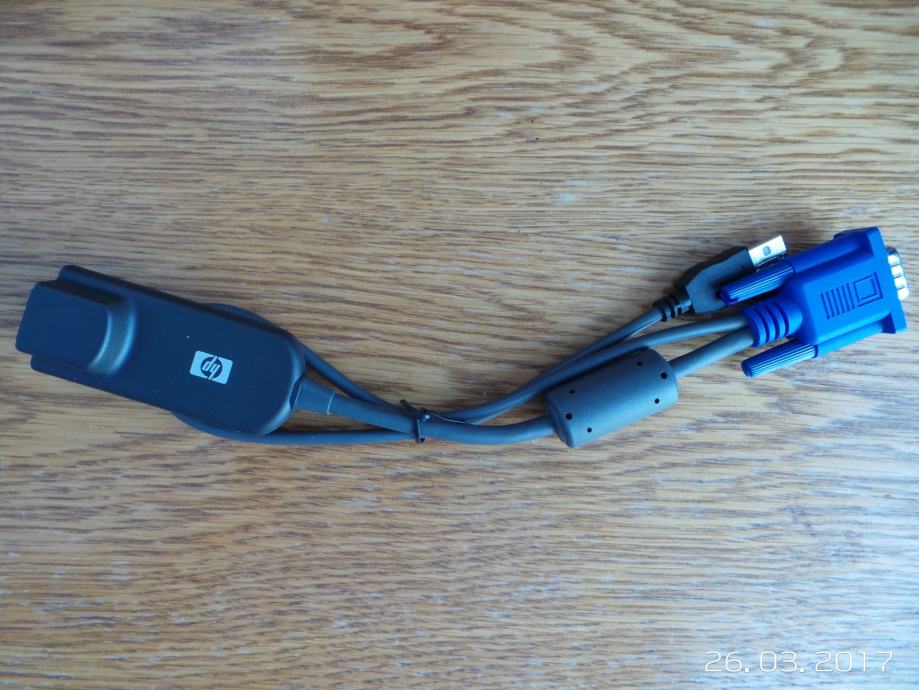 HP USB Virtual Media KVM ITFC Cable Adapter Dongle AF623A.