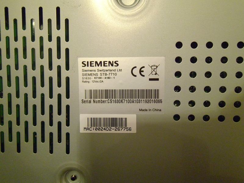 AKCIJA 15.07.!!! Max TV prijemnik Siemens STB-7710