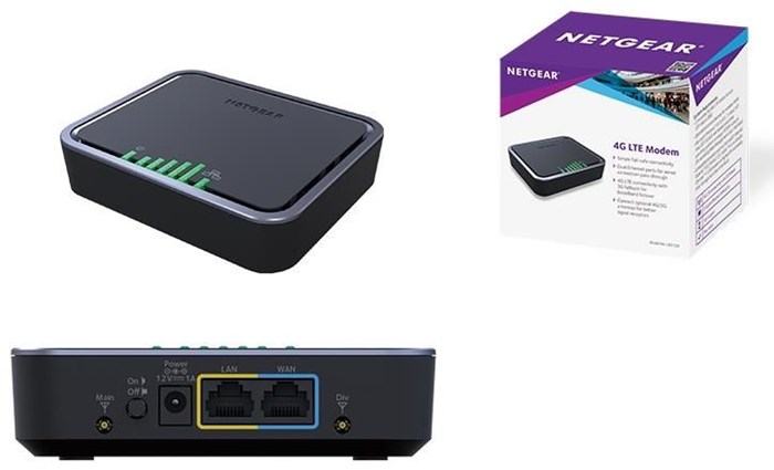 Netgear LB2120 Modem Router 4G LTE Netgear LB2120 Modem Router 4G LTE