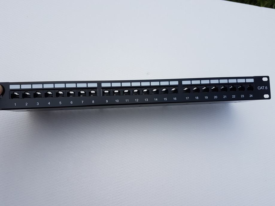 Patch panel cat 6