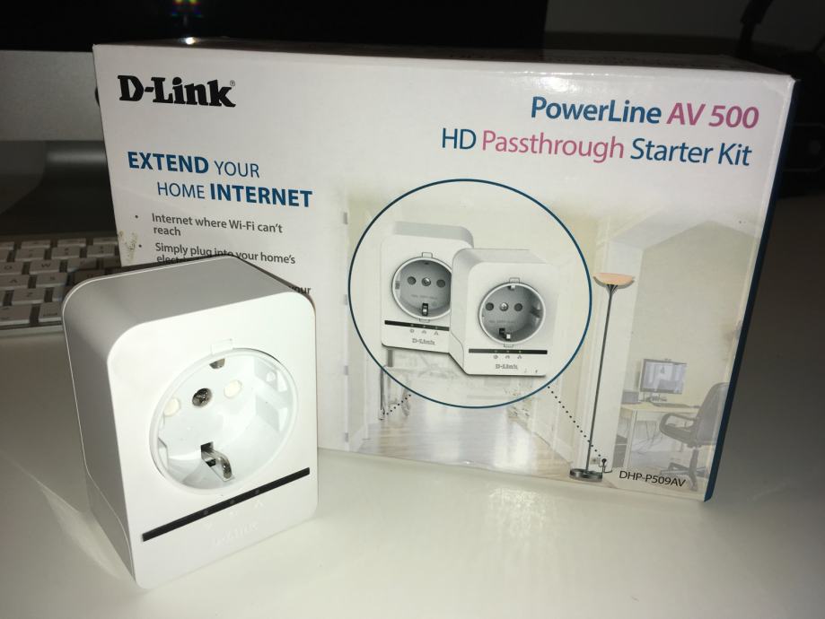 Powerline adapter D-Link AV 500