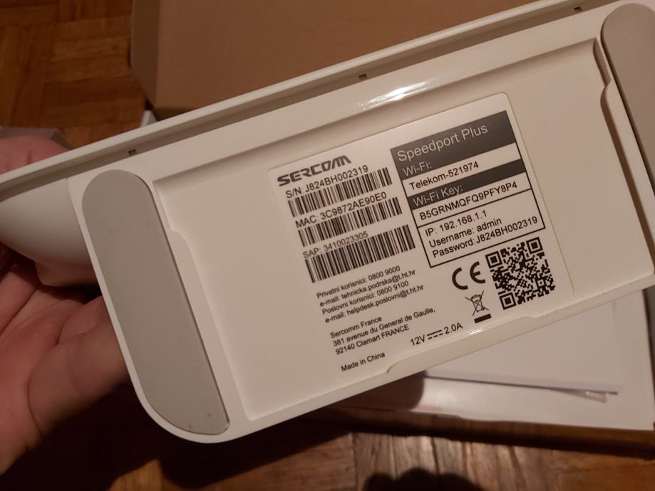 Ruter SERCOM za internet 100kn