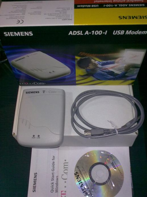 Siemens ADSL A-100-I USB Modem