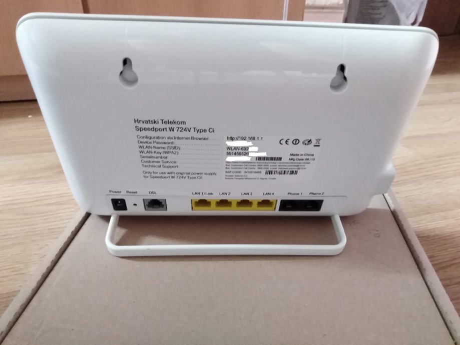 T Com Router Speedport W724V