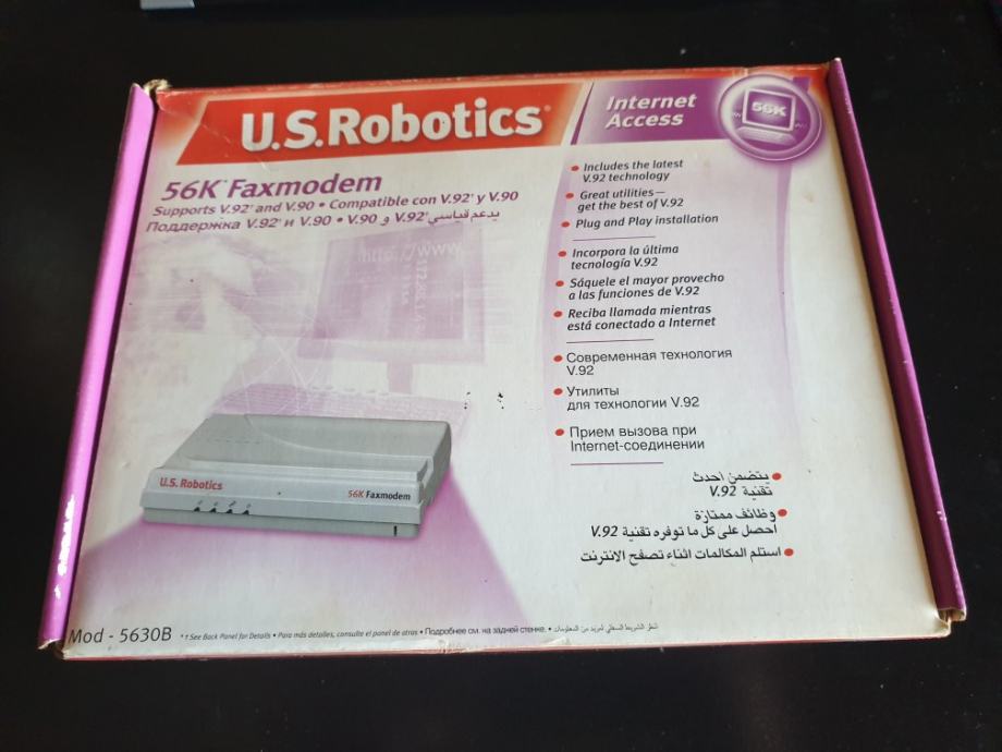 US Robotics 56k eksterni modem