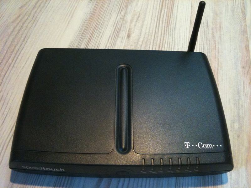 WLAN Router Thomson SpeedTouch i Siemens Gigaset SE 555