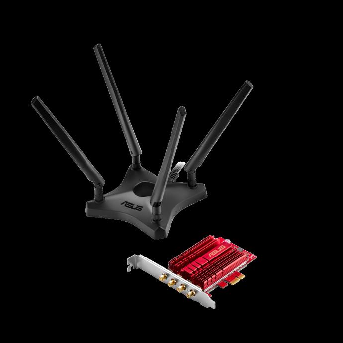 ASUS PCE-AC88 dual-band AC3100 4x4 Wi-Fi PCI Express kartica
