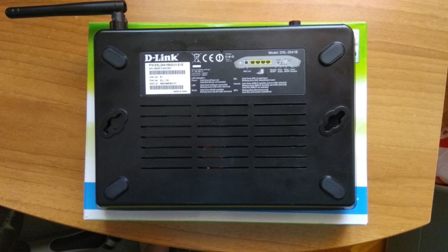 D-Link DSL-2641B Wireless G ADSL2+ Modem-Router-Wifi Access Point