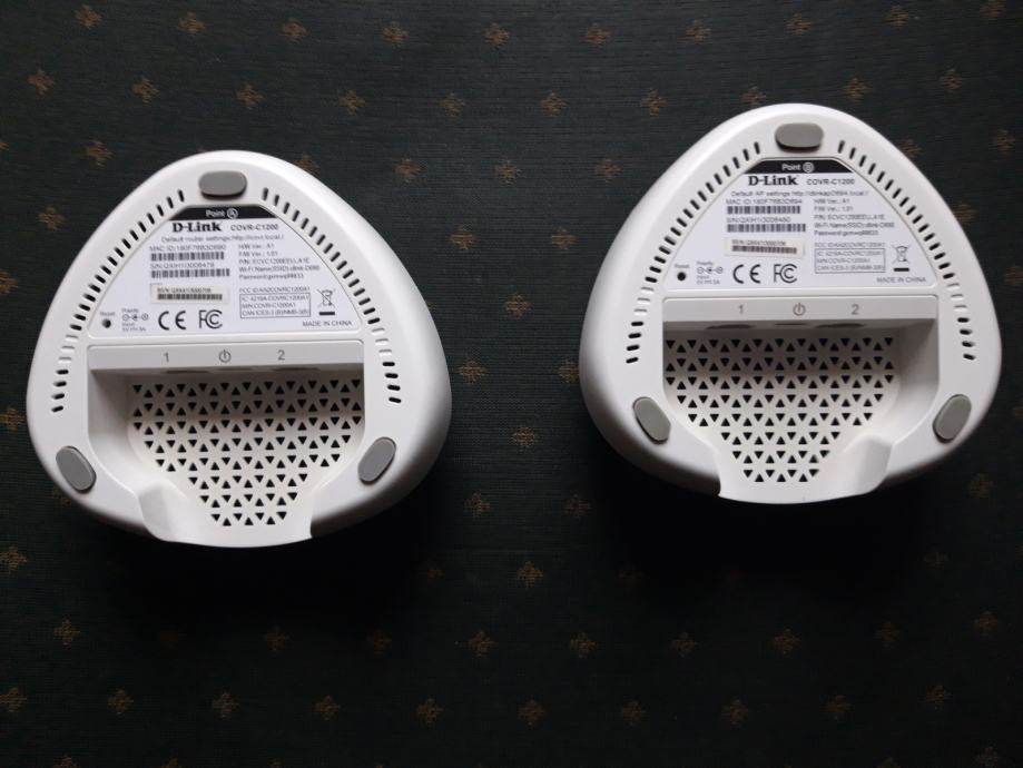 DLINK COVR-C1202 AC1200 Dual Band WiFi Mesh sustav