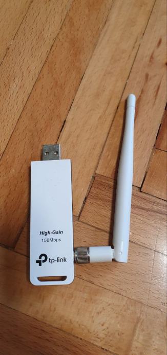 TP-Link 150Mbps High Gain bežični adapter