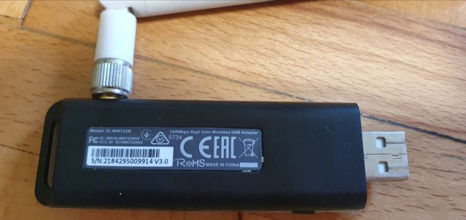 TP-Link 150Mbps High Gain bežični adapter