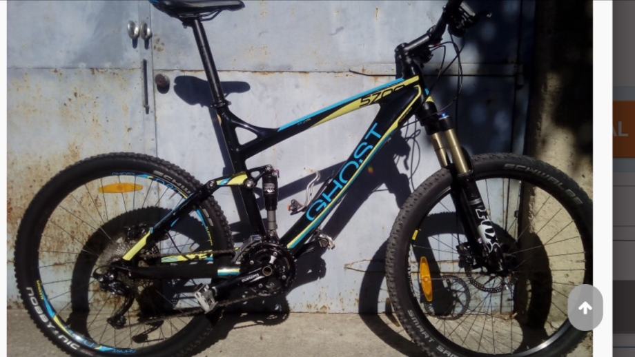 Biciklo full suspenzija GHOST AMR 5700 trek cube specialized gt