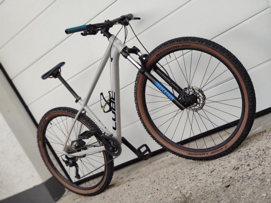 Cube Aim SL Prismagrey´n´blue´n´red 2022 / M Rama 29 Kotači (Unisex)