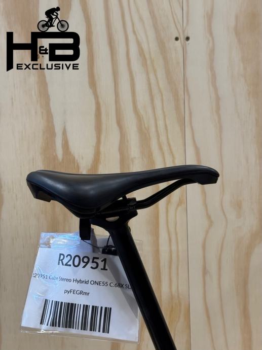 Cube Stereo Hybrid ONE55 C:68X SLX 750 29 inčni E-brdski bicikl GX