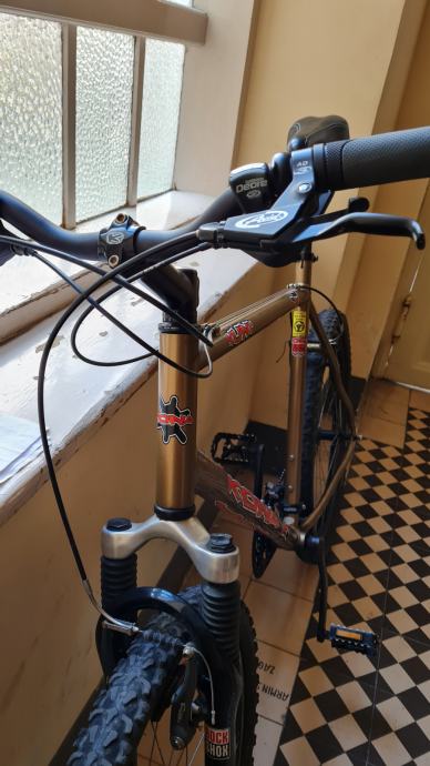 Retro Kona Nunu 24-Speed 21 Aluminium Mountain Bike Gold