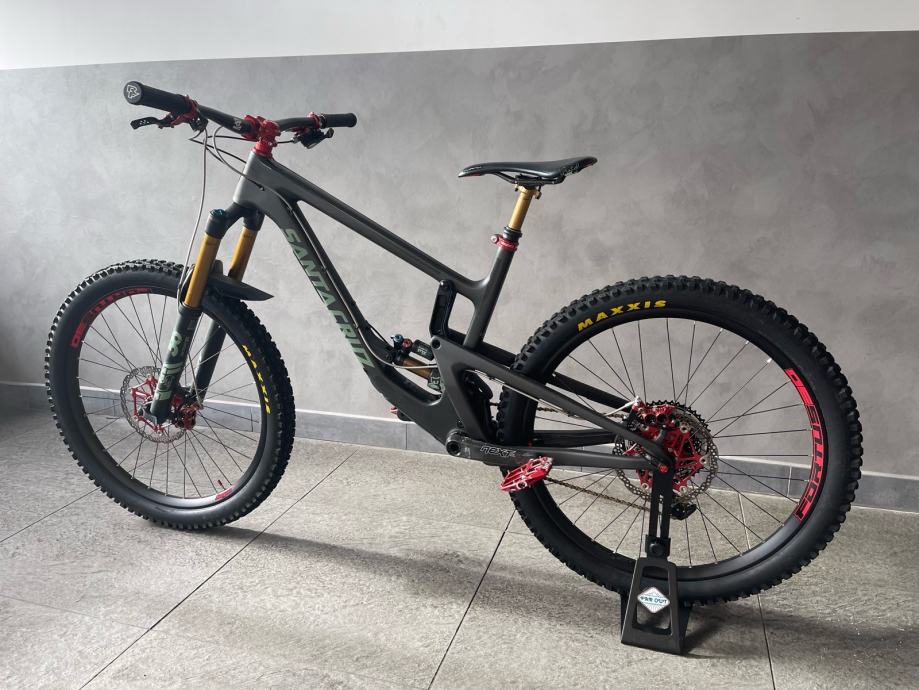 SANTA CRUZ NOMAD CC , L 2019/20 CUSTOM: HOPE, FOX Kashima , Carbon