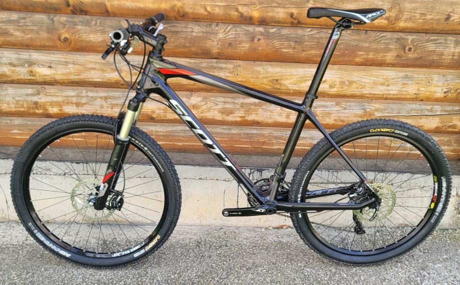 Scott scale 610 L carbon 26,full xt,reba,mavic