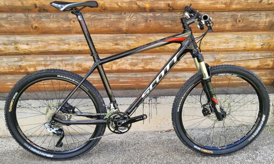 Scott scale 610 L carbon 26,full xt,reba,mavic