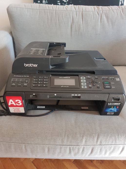 A3 printer + A4 skener + kopirka + fax Brother mfc-5895cw