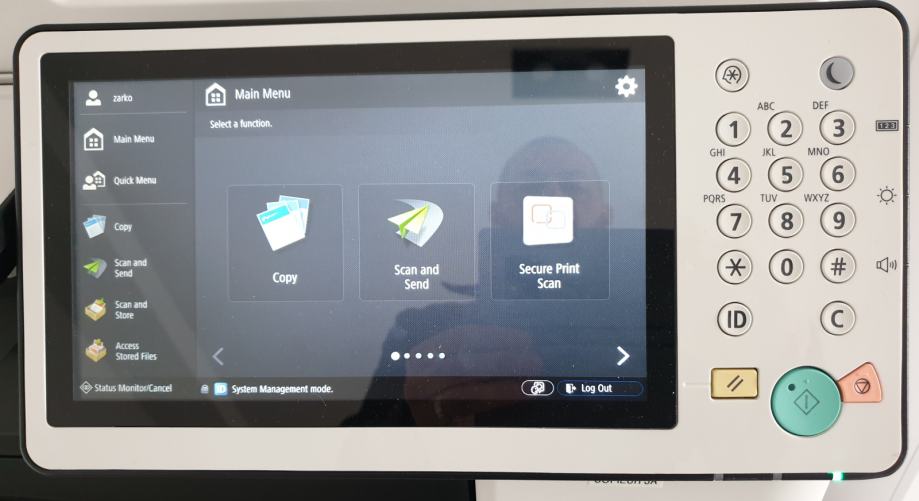 CANON iRA C5535 fotokopirni aparat u boji