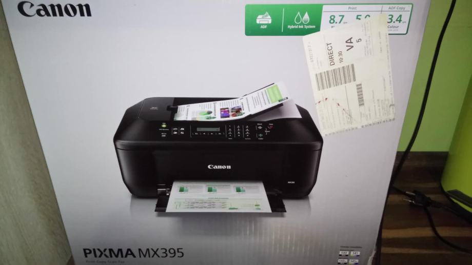 CANON PIXMA MX395 MULTIFUNKCIJSKI UREĐAJ - PRINTER KOPIRER SKENER FAX