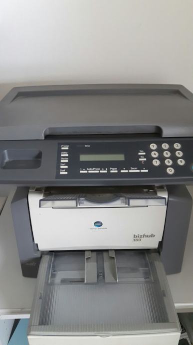 Konica Minolta bizhub 160 printer/ fotokopirni