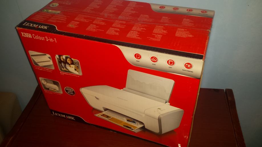 Lexmark X2650 printer/skener/kopirka NOVO sniženo na 250 kn