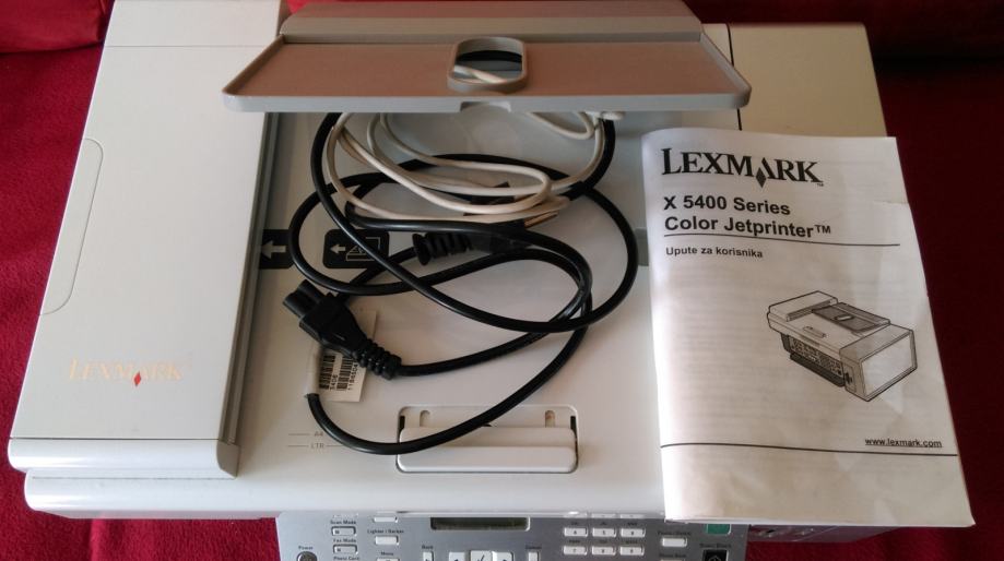 LEXMARK X5470 all in one printer, skener i faks