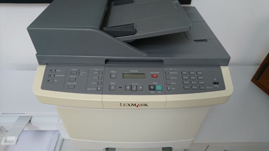 MULTIFUNKCIJSKI LASERSKI PRINTER/KOPIRKA/SCANER/FAX - LEXMARK X544