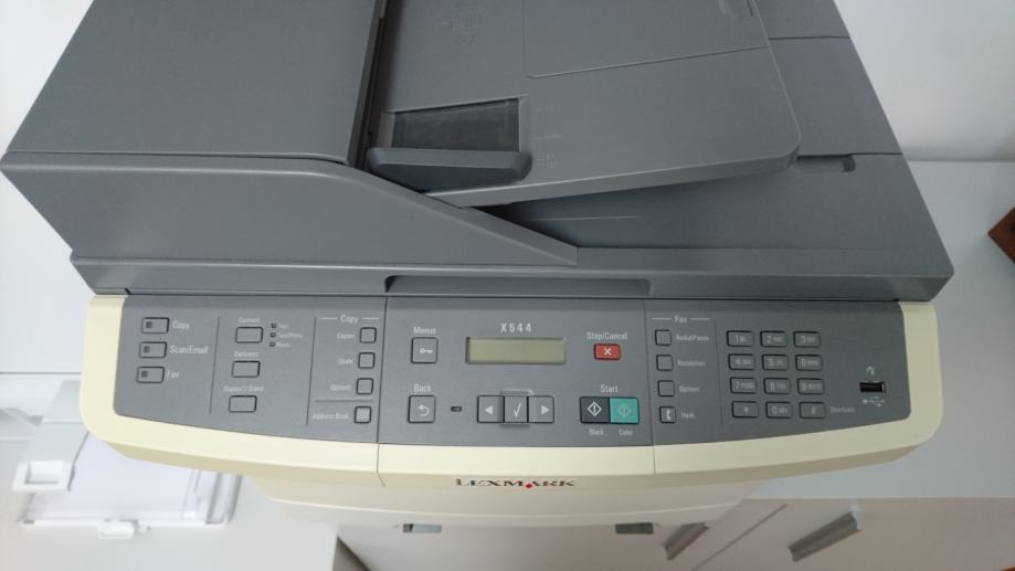 MULTIFUNKCIJSKI LASERSKI PRINTER/KOPIRKA/SCANER/FAX - LEXMARK X544
