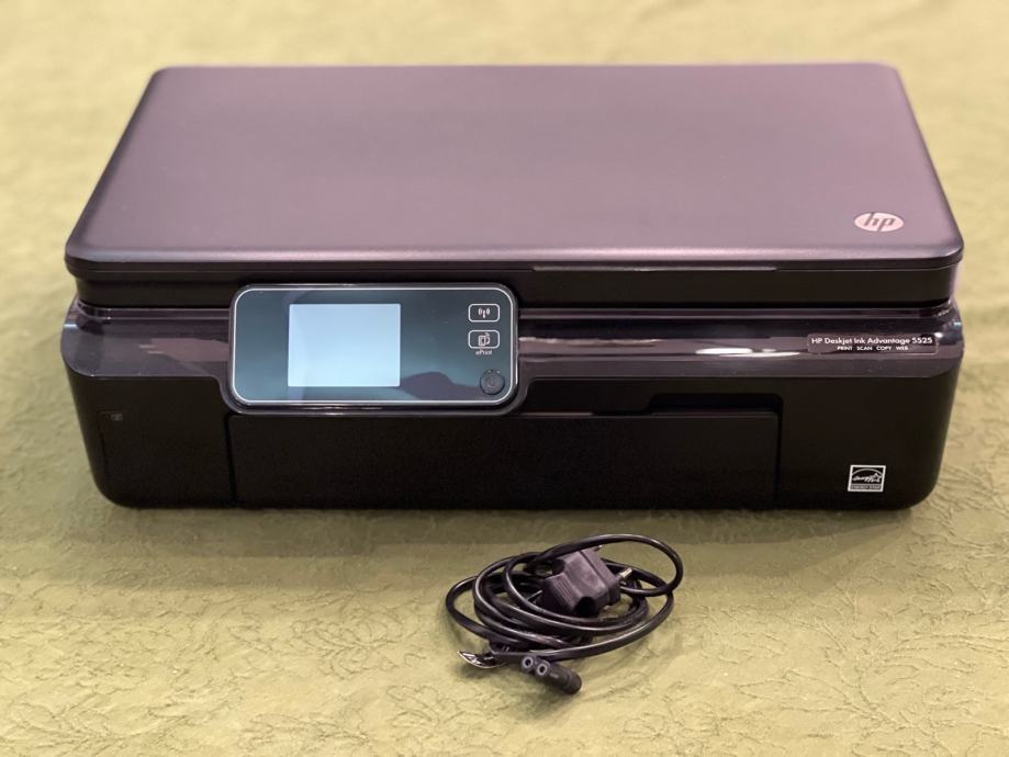 Printer HP Deskjet Ink Advantage 5525 (Print - Scan - Copy - Web)
