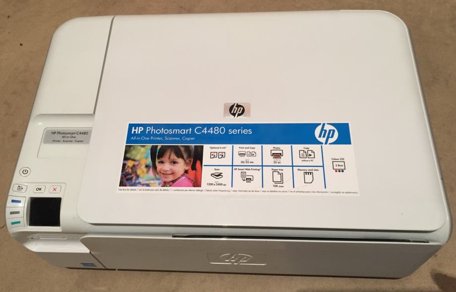 Printer, Scanner, Copier - HP Photosmart C4480