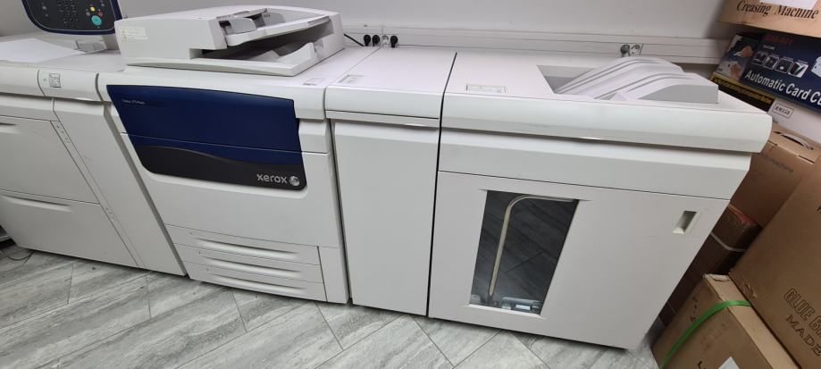 Xerox PRESS J75 + Fiery EX J75 + DUPLA SRA3 LADICA + STACKER FINISHER
