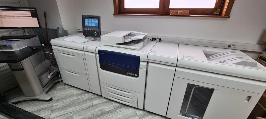 Xerox PRESS J75 + Fiery EX J75 + DUPLA SRA3 LADICA + STACKER FINISHER