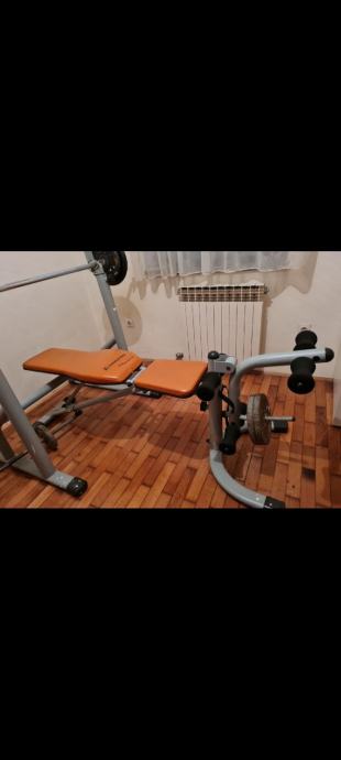 Energetics power bench 280 i vreća za boks