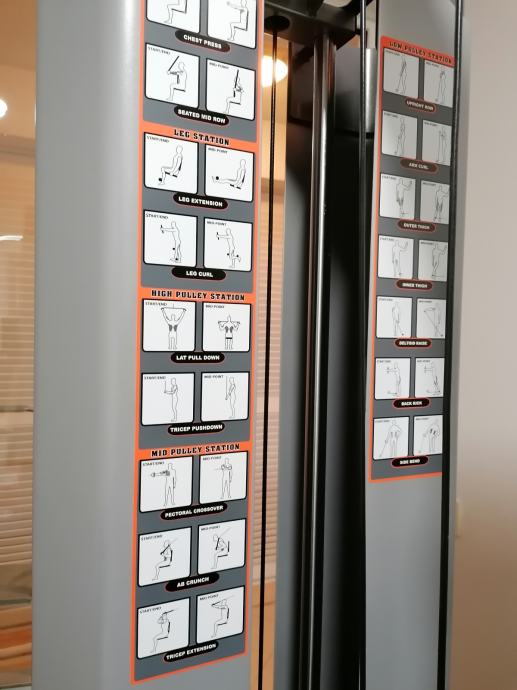 MULTIGYM FITNESS SPRAVA ZA CIJELO TIJELO- HOME GYM. Model: IF 1560