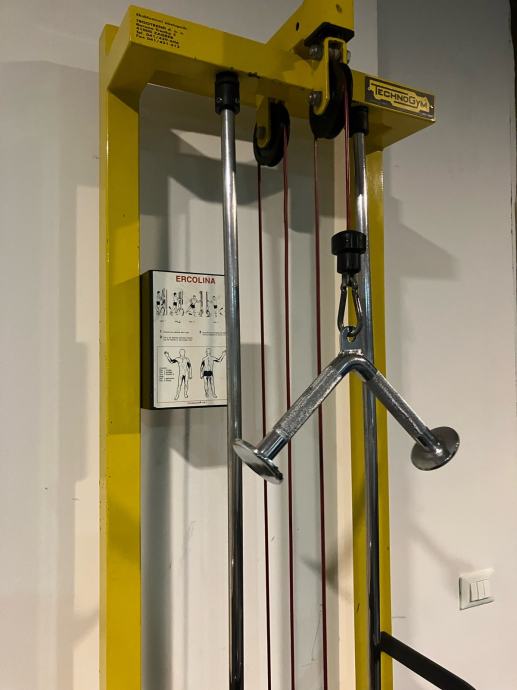 Technogym half cable cross machine