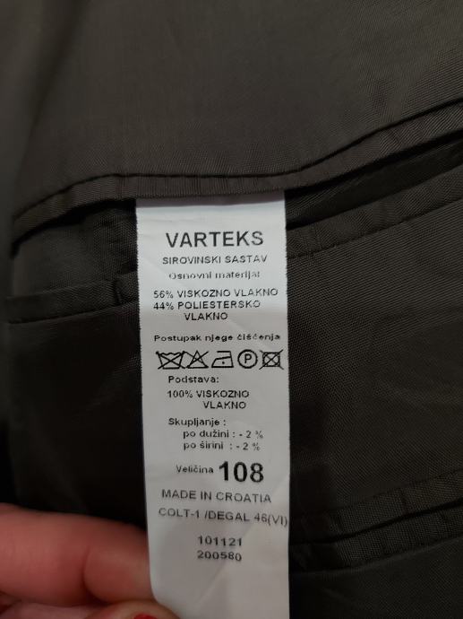 Muško odijelo Varteks