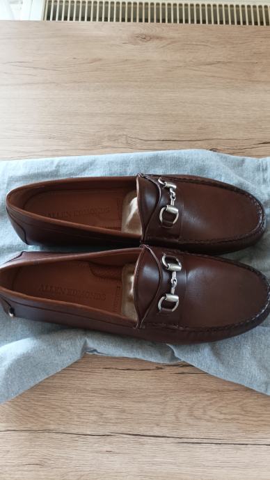 Cipele Allen Edmonds model Bit Driving Loafer boja Chili Leather br.47
