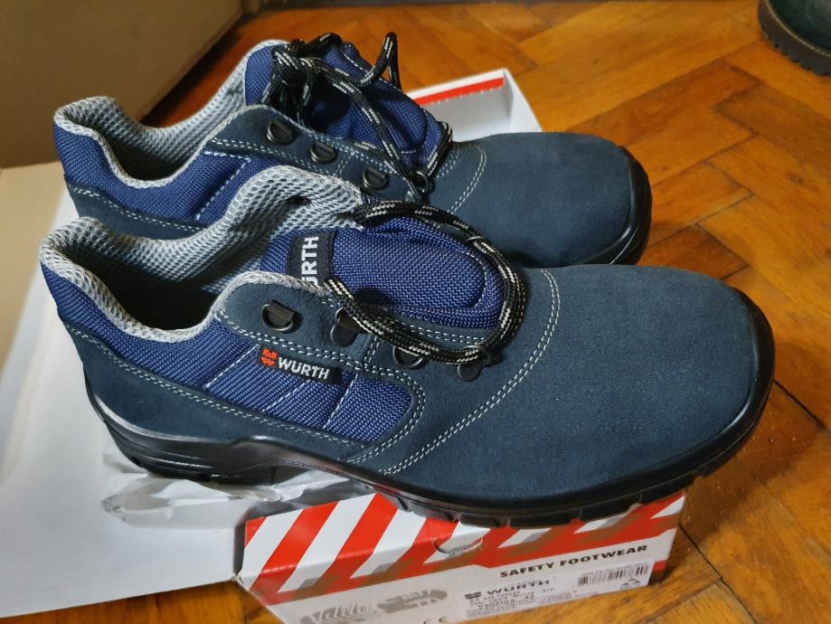 Wurth kožne muške radne cipele sa zaštitnom kapicom