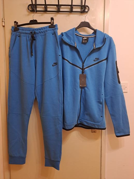 PLAVI TECH FLEECE TUTA VELICINA M I L