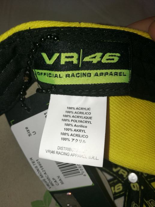 Valentino Rossi Monster energy vr 46 kapa