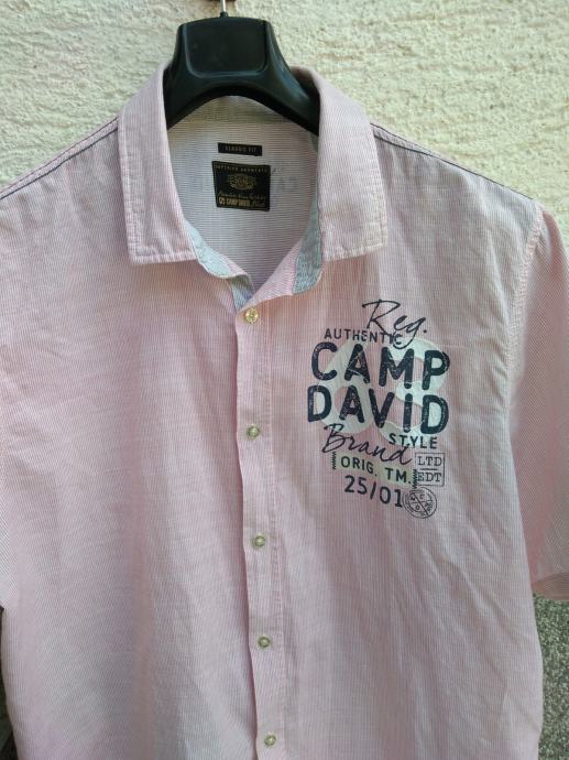 Camp David muška košulja kratki rukavi XXL
